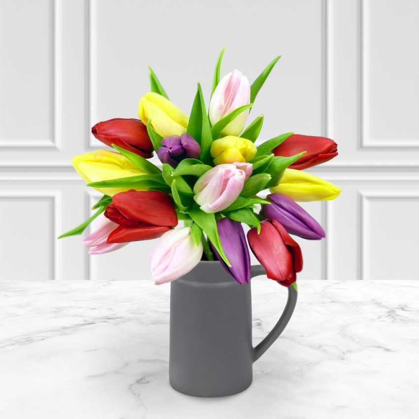 Spring Tulips | Guaranteed UK Delivery | Post-a-Rose Flowers | Tulips